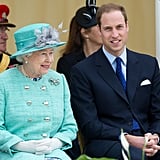Queen Elizabeth II and Prince William Pictures | POPSUGAR Celebrity