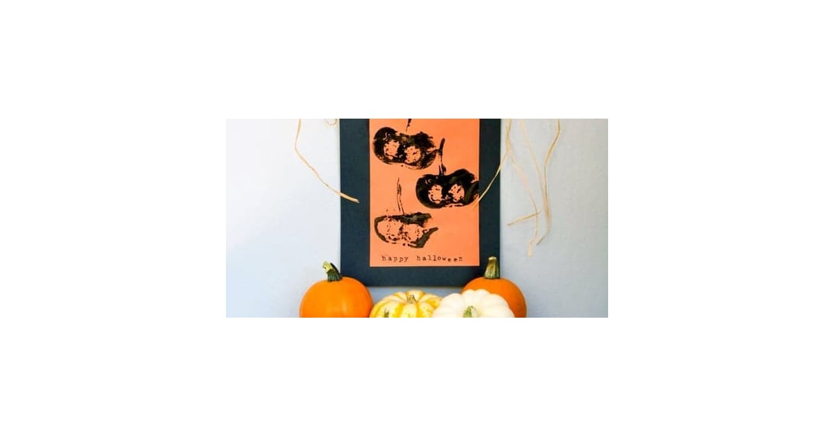 Easy Halloween Pumpkin Art For Kids | POPSUGAR Family