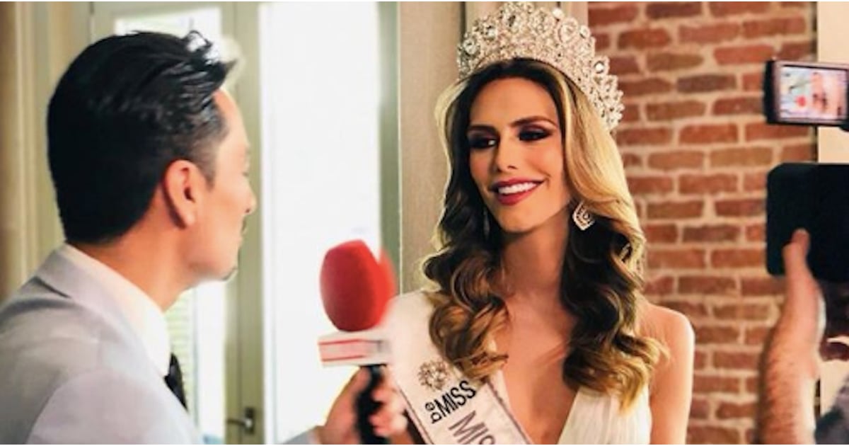 First Transgender Miss Universe Finalist Popsugar Beauty