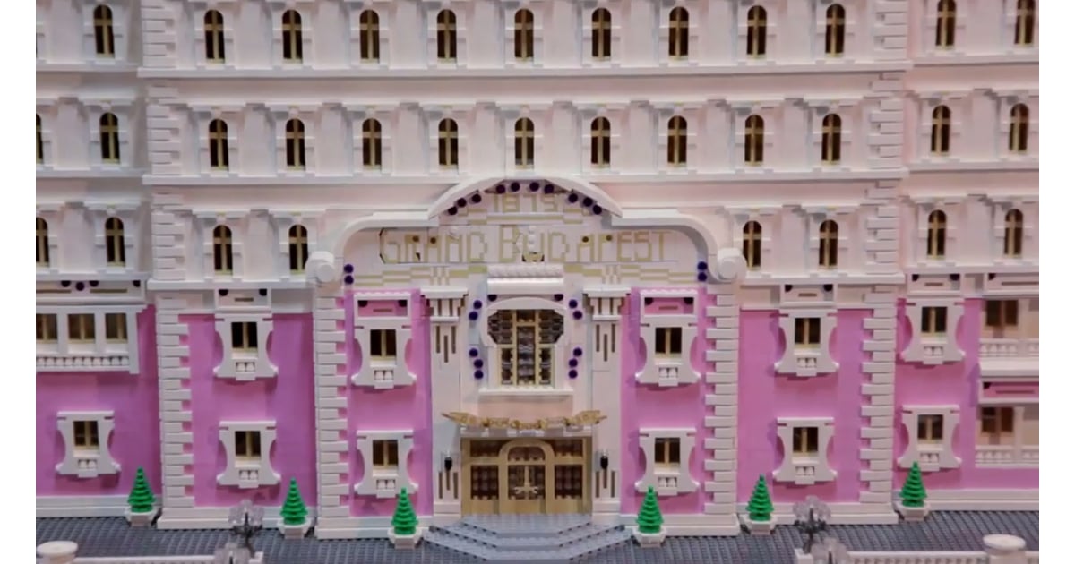 Grand Budapest Hotel in Legos | POPSUGAR Tech