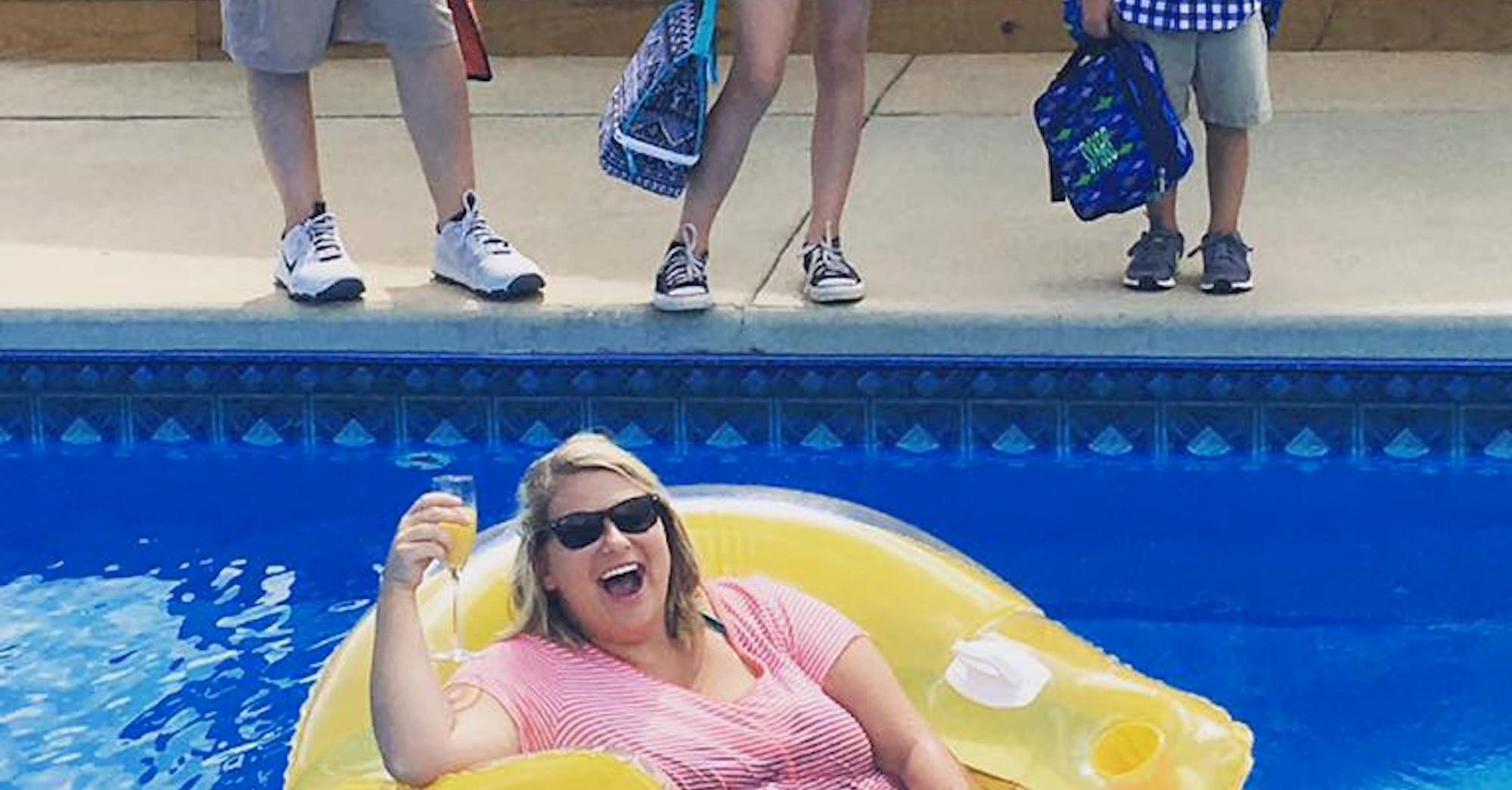 Mom's Funny Back-to-School Photo | POPSUGAR Family