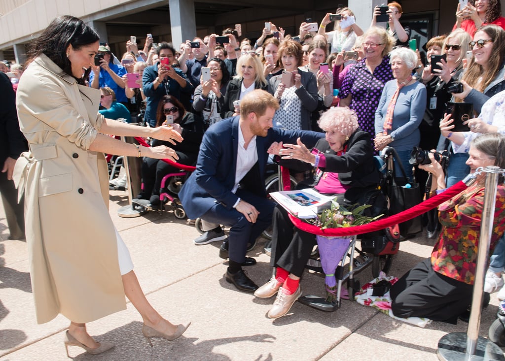 Prince Harry Introduces Meghan Markle to Daphne Dunne 2018 | POPSUGAR ...