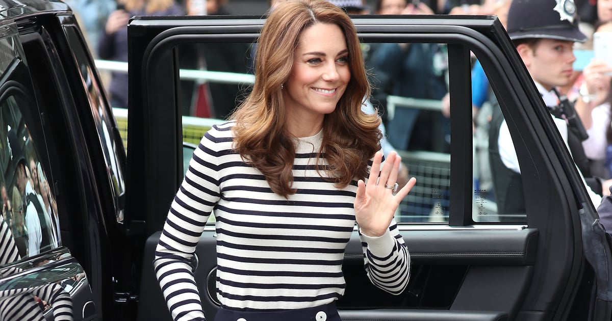 Kate Middleton Striped Shirt May 2019 | POPSUGAR Fashion