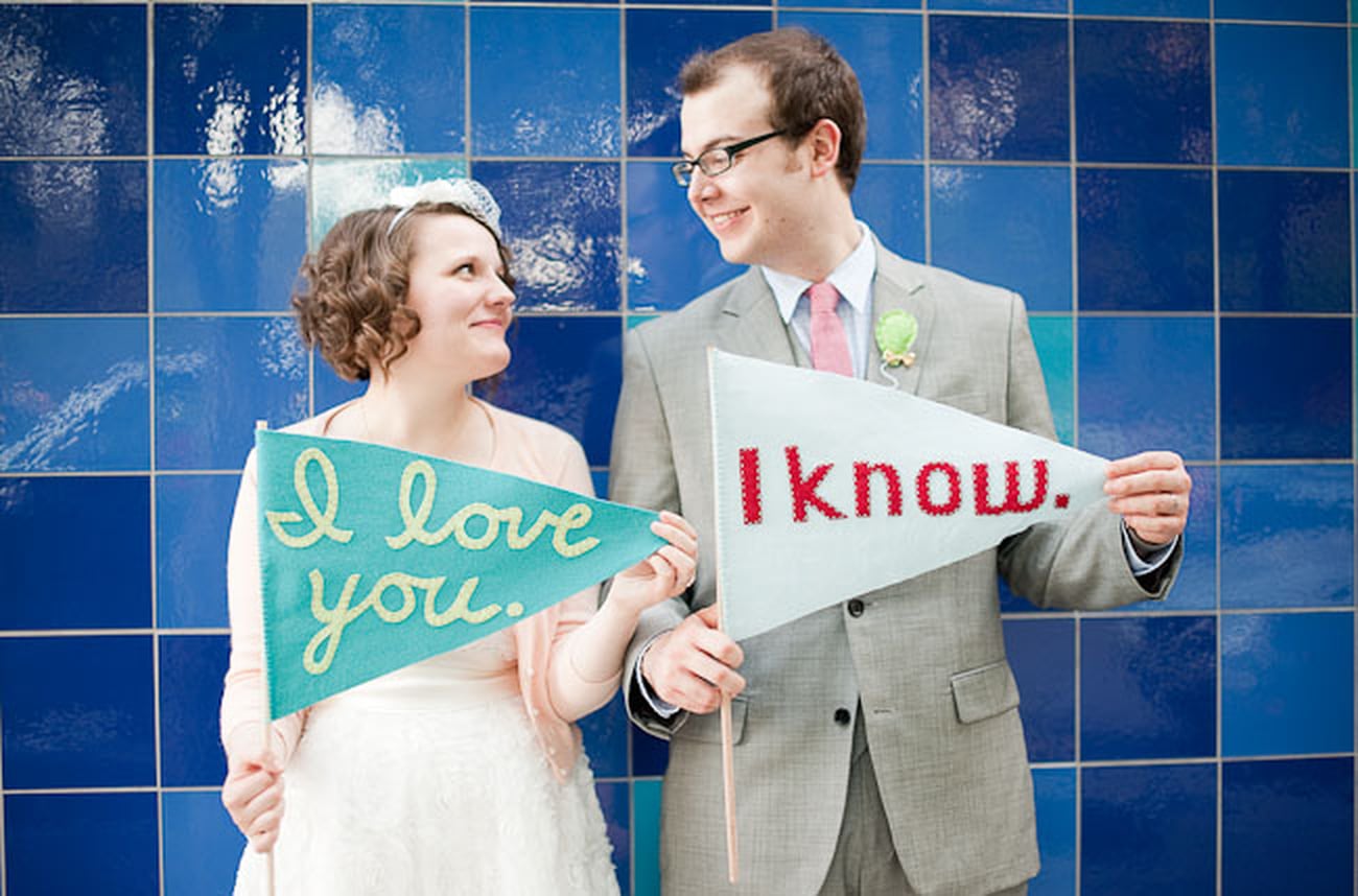 Wedding Decor Ideas With Flags | PS Love