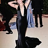 Miley Cyrus Wearing Black Dress 2018 Met Gala | POPSUGAR Fashion