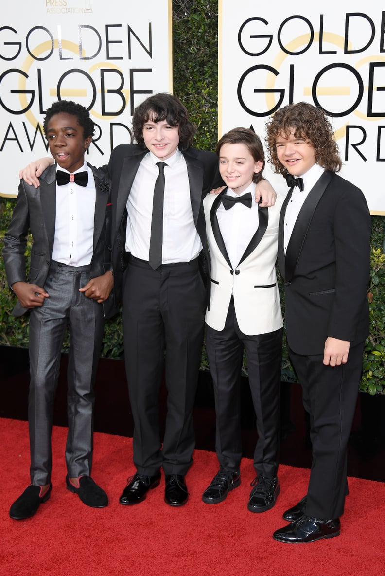 Stranger Things Cast at the 2017 Golden Globes | PS Entertainment