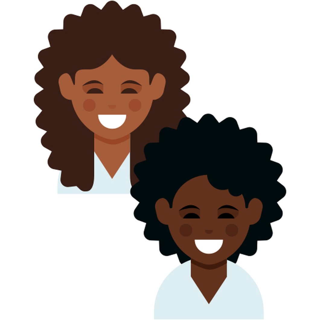 Curly Hair Emoji | PS Beauty