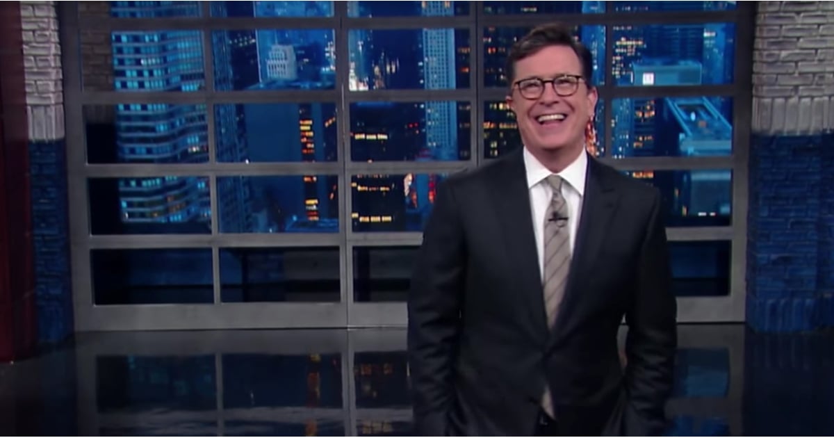 Stephen Colbert Compares Trump Tweets to Jesus | POPSUGAR News
