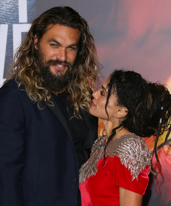 Jason Momoa And Lisa Bonet At The Justice League Premiere In November