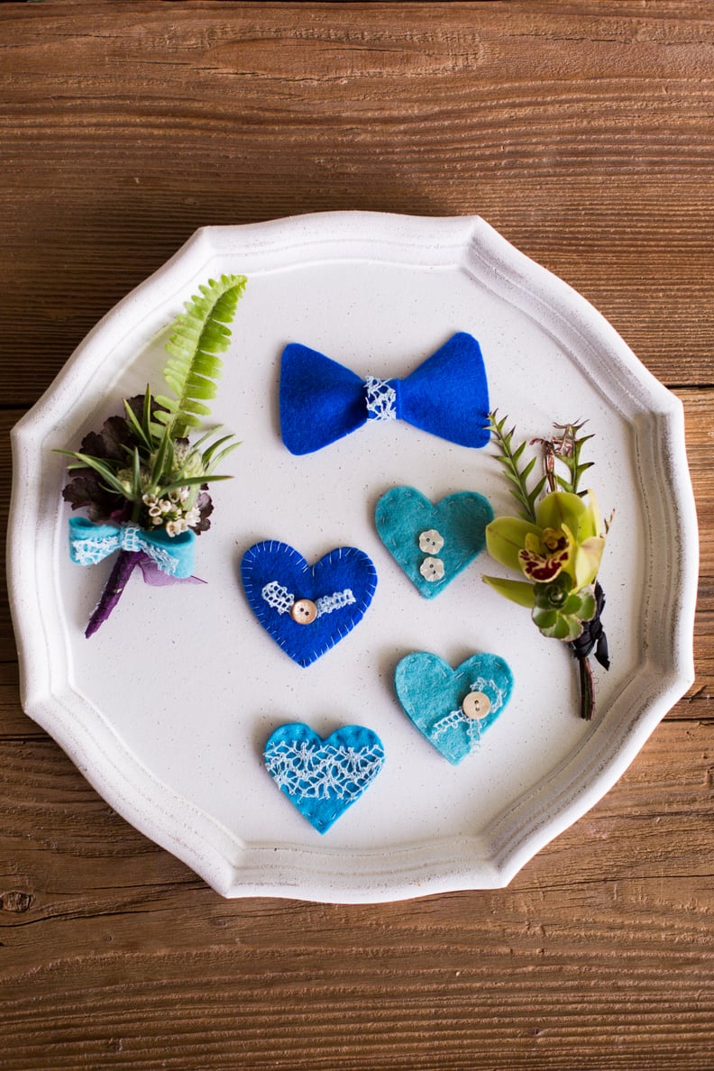 Felt Heart Something Blue DIY | PS Love