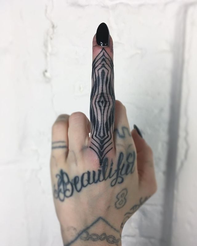 Grimes’s Left Hand Tattoos | Grimes's Tattoos and Their Meanings ...