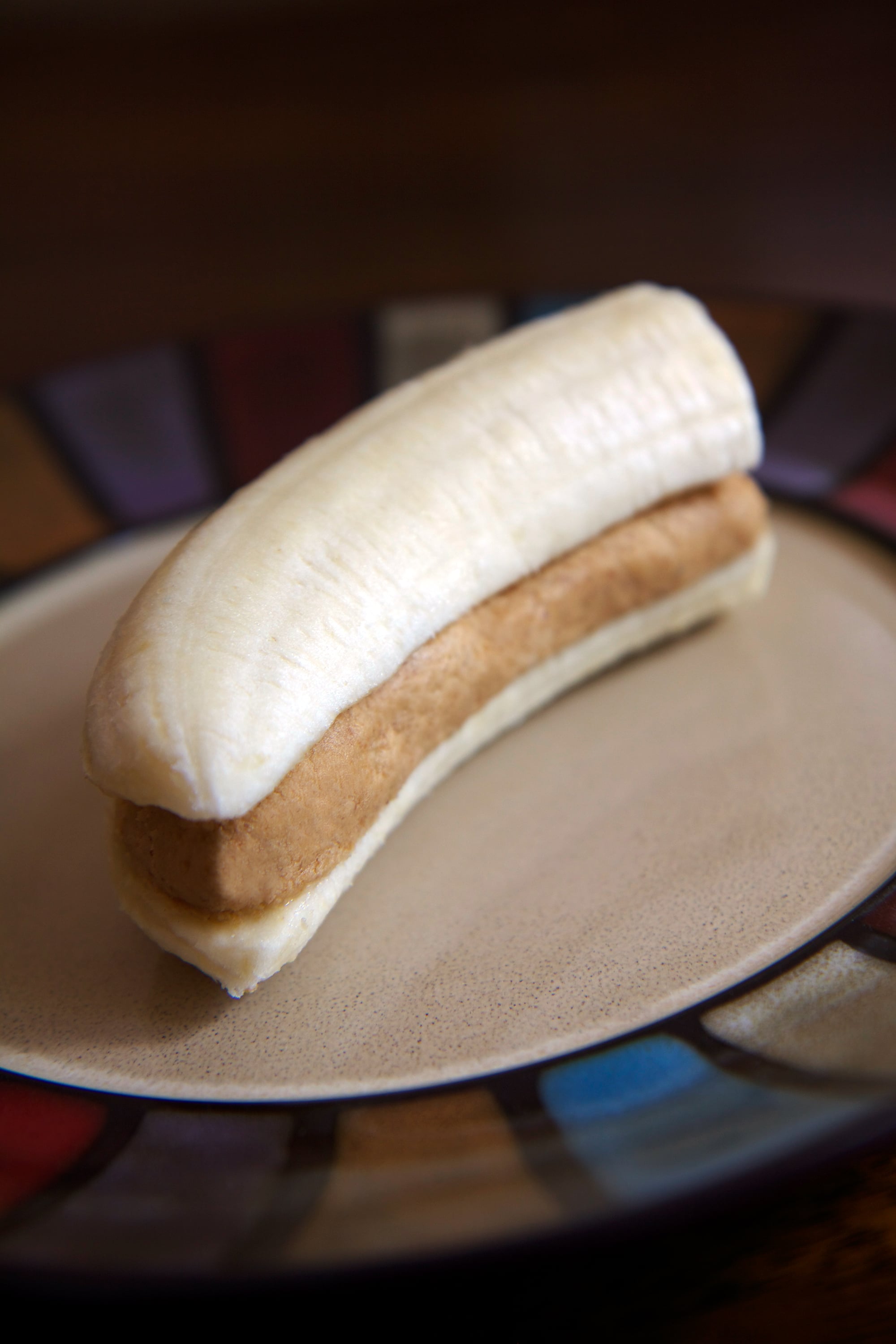 High Protein Banana Peanut Butter Snack POPSUGAR Fitness