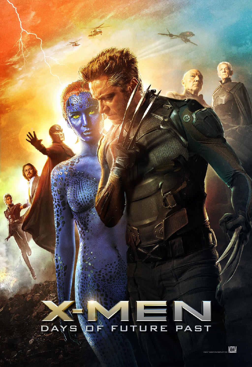 X Men Days Of Future Past Blink Poster
