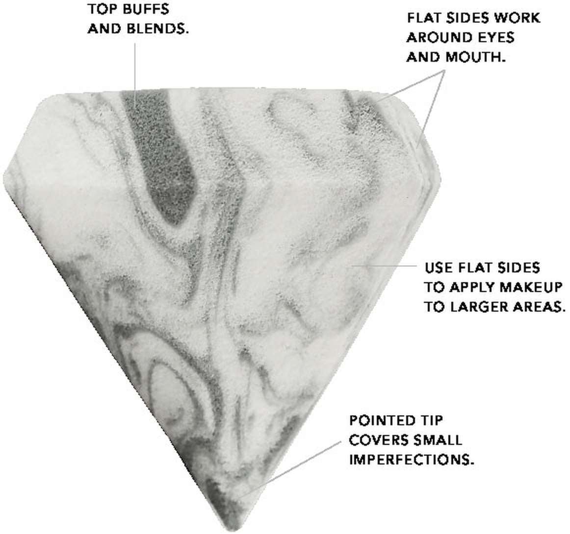 Real Techniques Miracle Diamond Sponge | PS Beauty