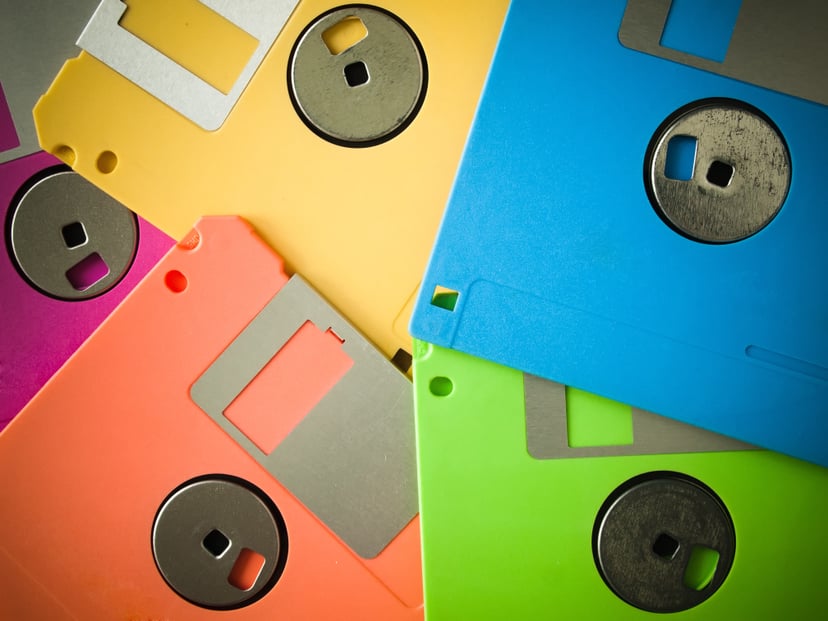 Floppy Disk Wall Art