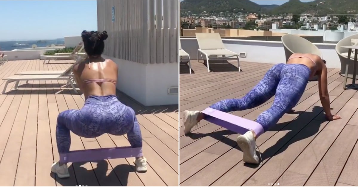 Butt Workout With Jump Rope And Resistance Band Popsugar Fitness