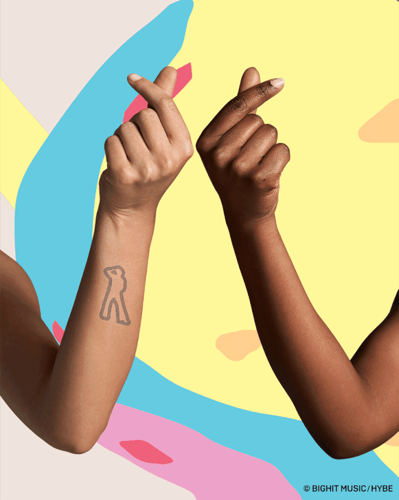 Bts Dynamite Disco F Tattoo Inkbox Just Launched A Bts Tattoo Collection Popsugar Beauty Uk
