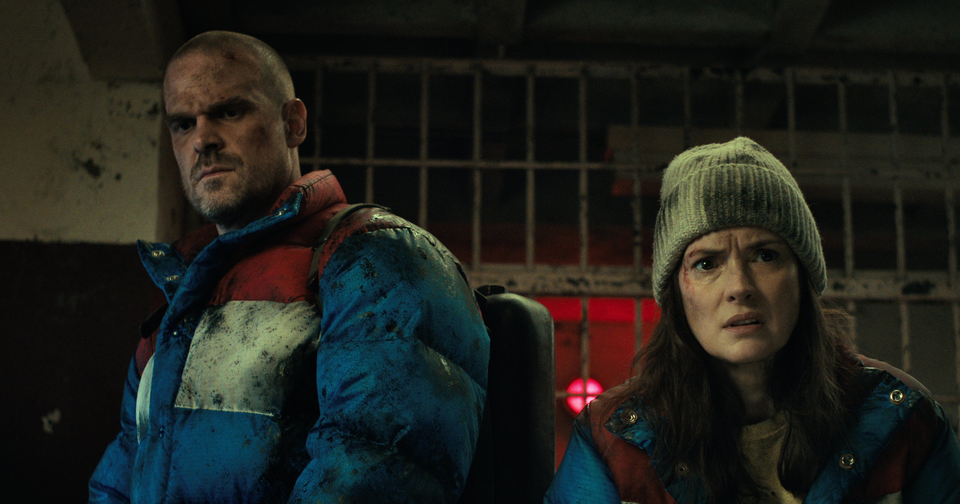 Joyce and Hopper's Matching Outfits on Stranger Things | PS Fashion