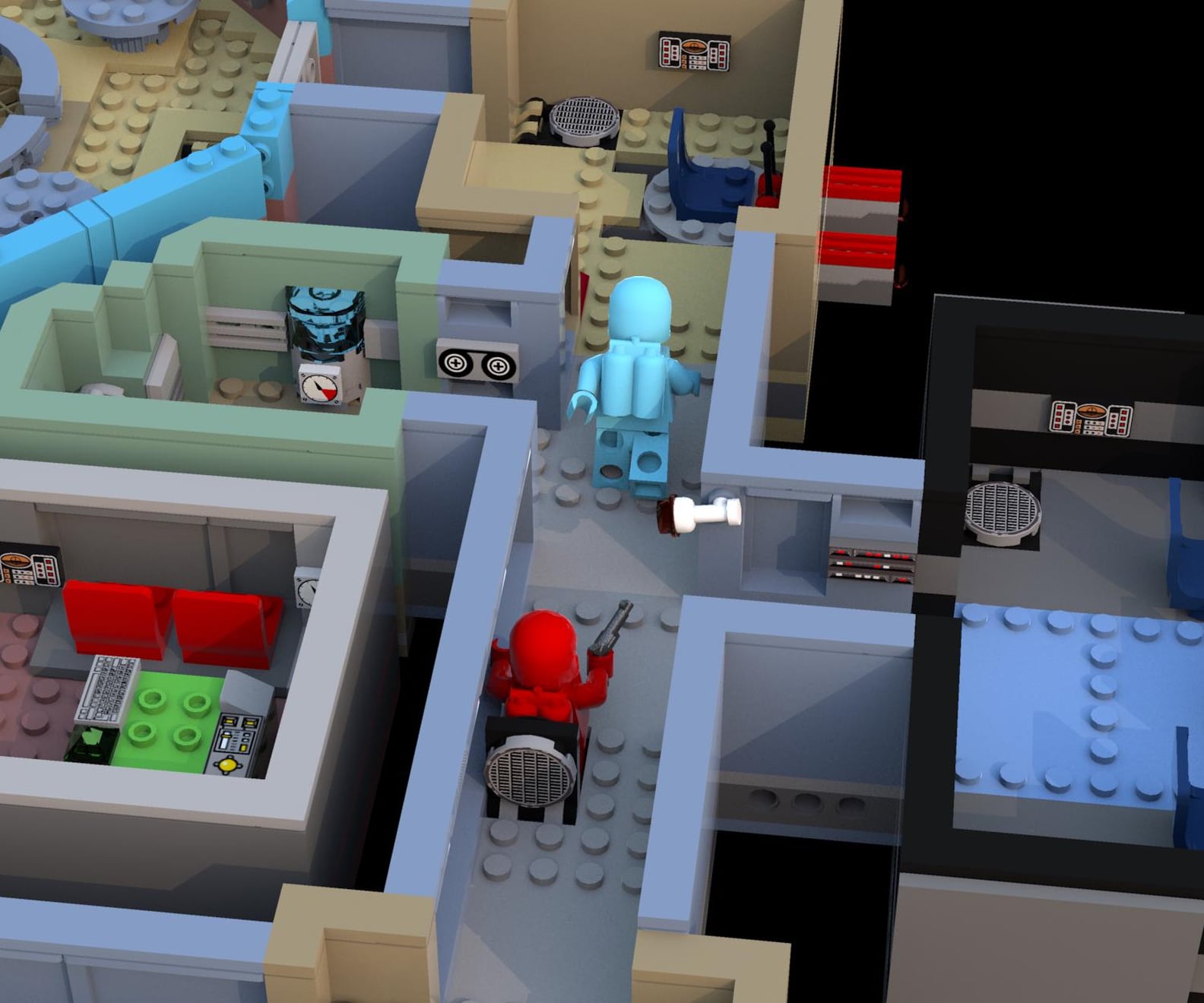 Among Us Lego Ideas "The Skeld" Map Set | POPSUGAR Family