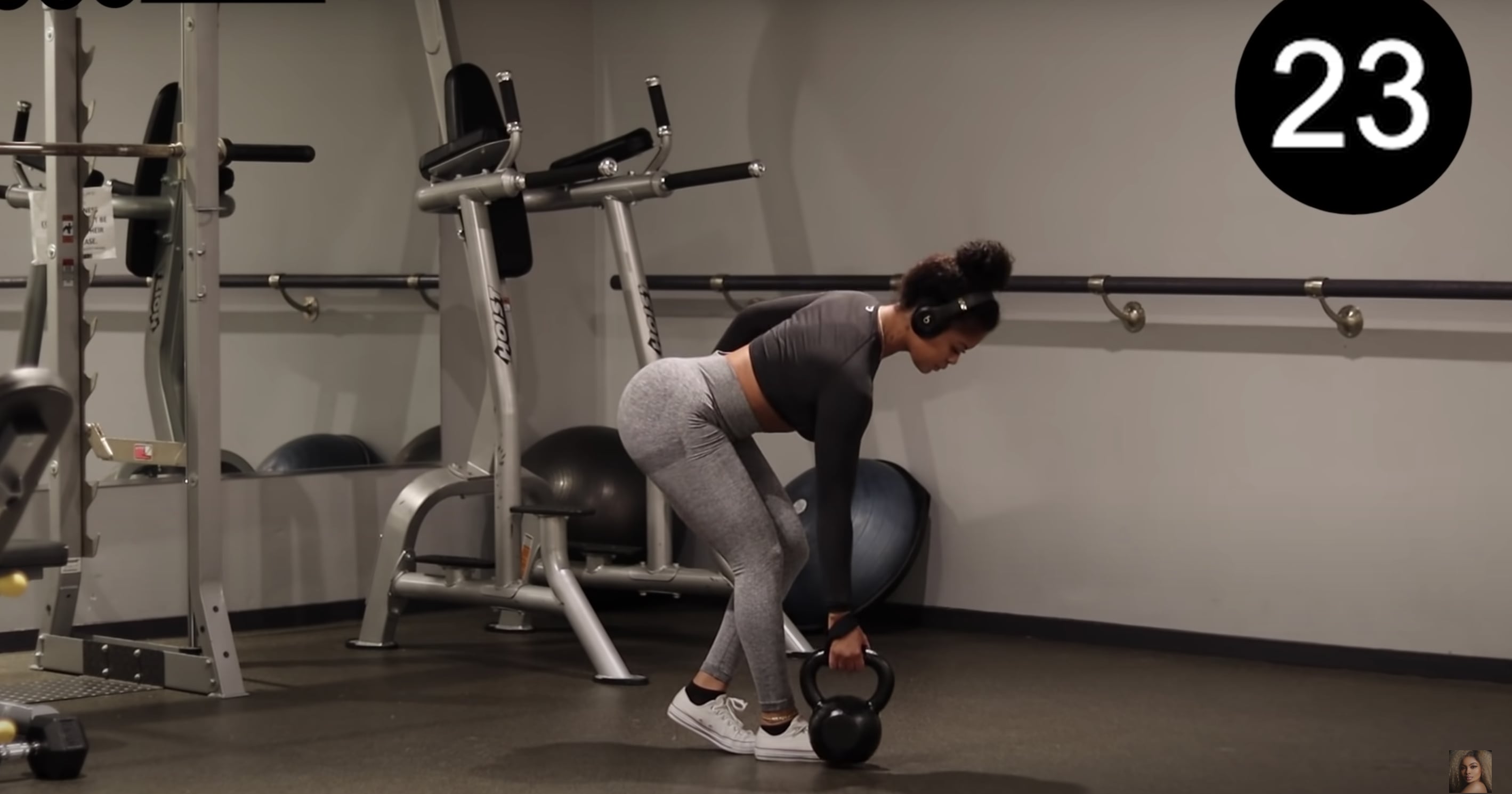 Annabelle Hayes Booty and Leg Kettlebell Workout Review | POPSUGAR Fitness