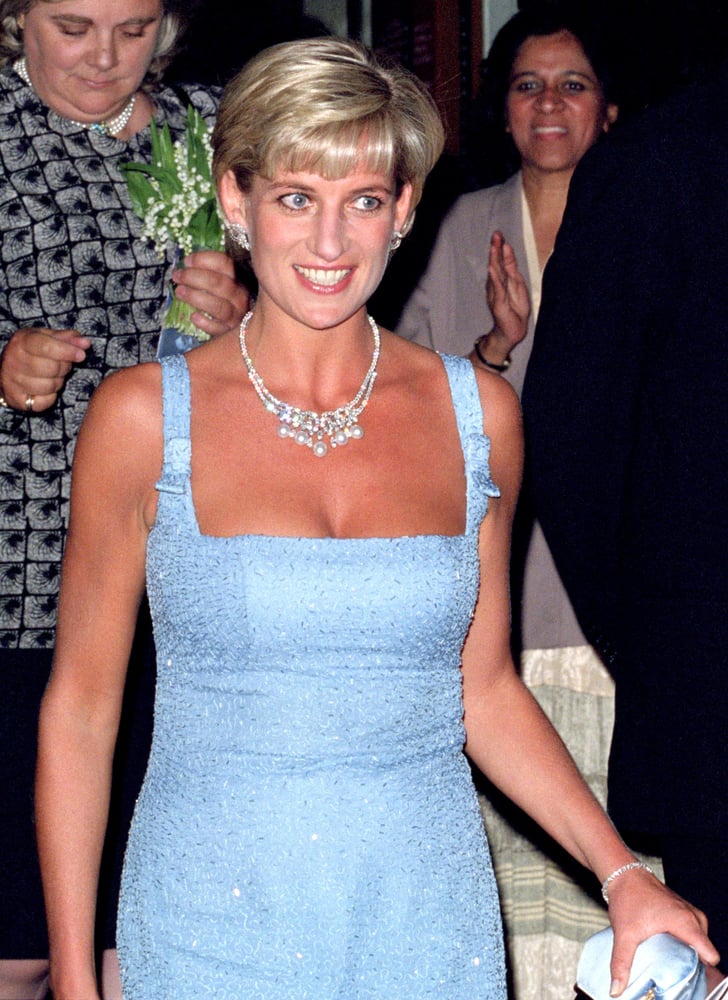 Princess Diana With A Pixie Cut In 1997 Princess Dianas Pixie Cut