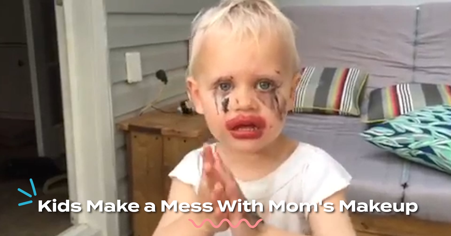 Video of Funny Kid Makeup Fails | I Kid You Not | POPSUGAR Family