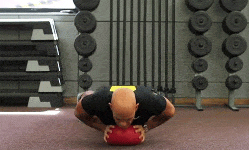 Pumped-Up Push-Ups | Inspiring Fitness GIFs | POPSUGAR Fitness Photo 5