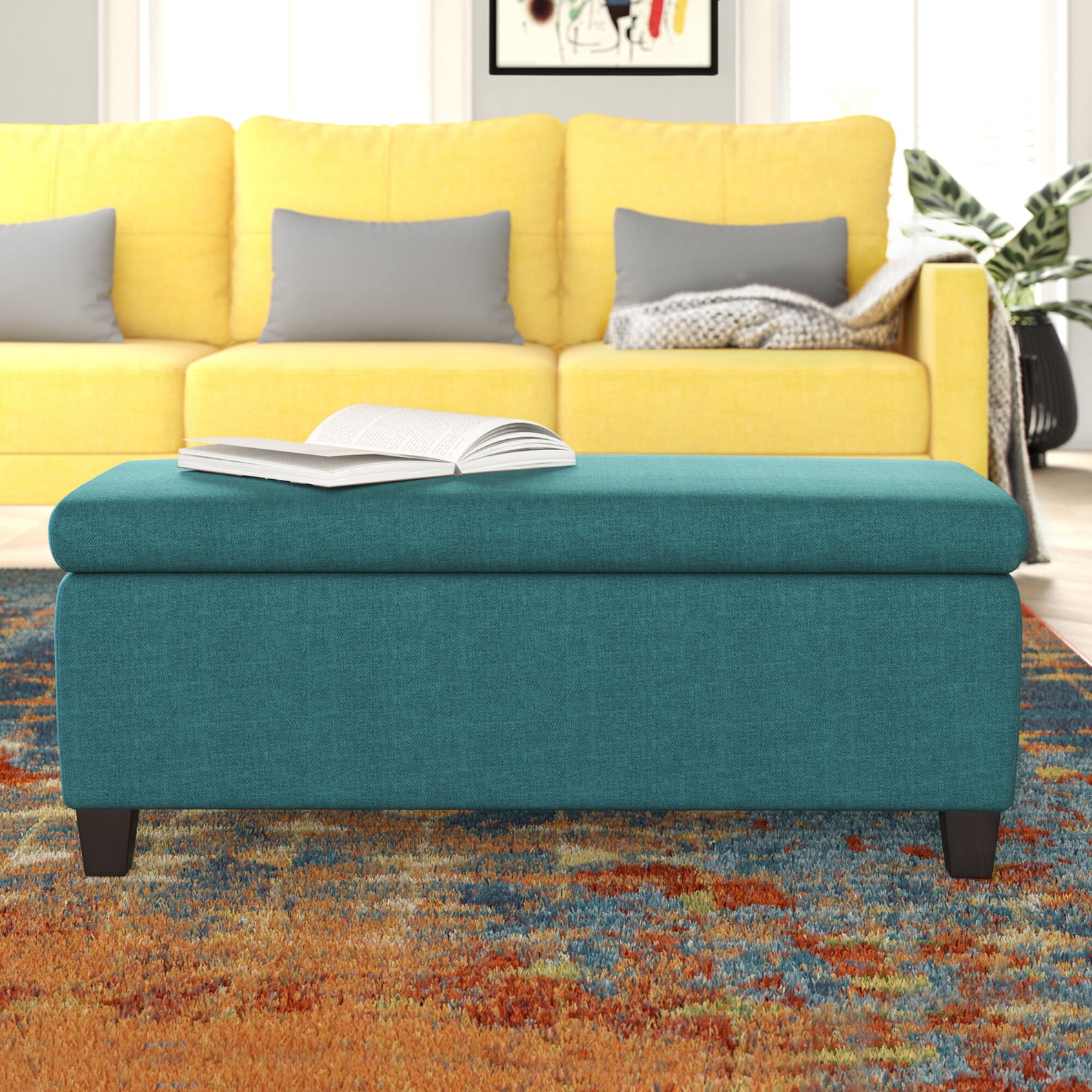Space-Saving Ottomans With Storage From Wayfair | PS Home