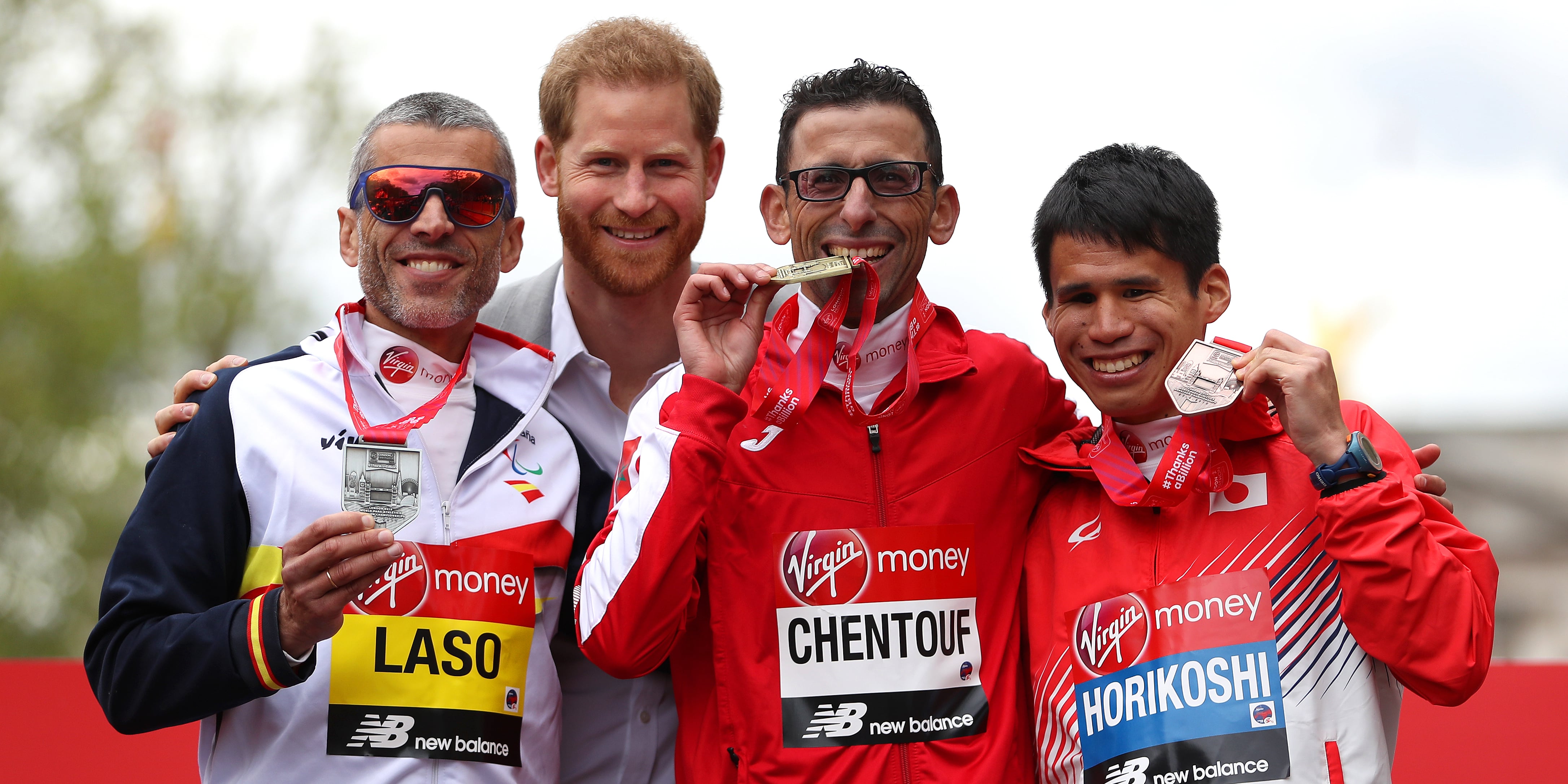 Prince Harry at the London Marathon Pictures April 2019 | PS Celebrity