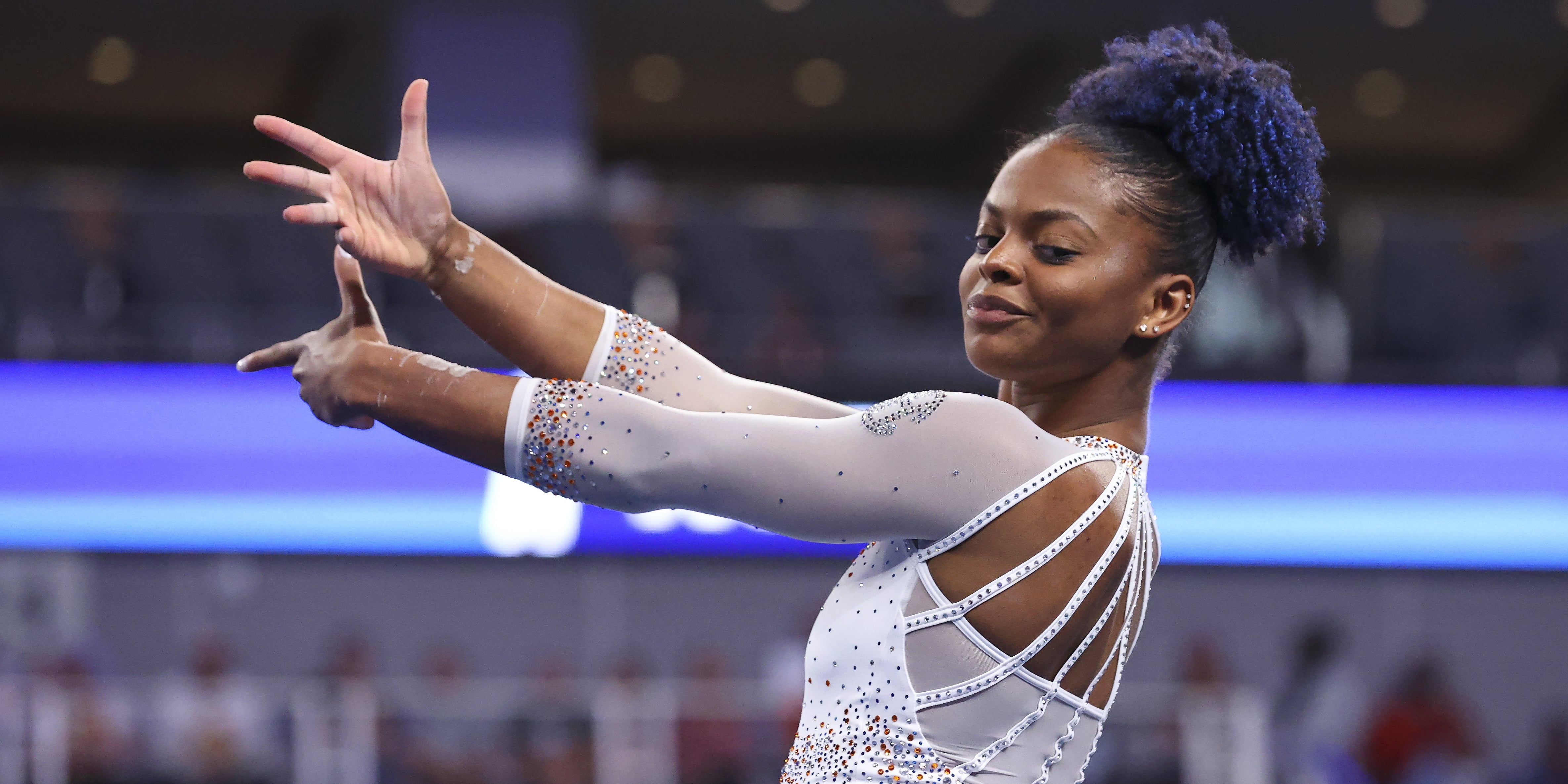 Watch Trinity Thomas's Perfect-10 Floor Routine | 2023 | PS Fitness