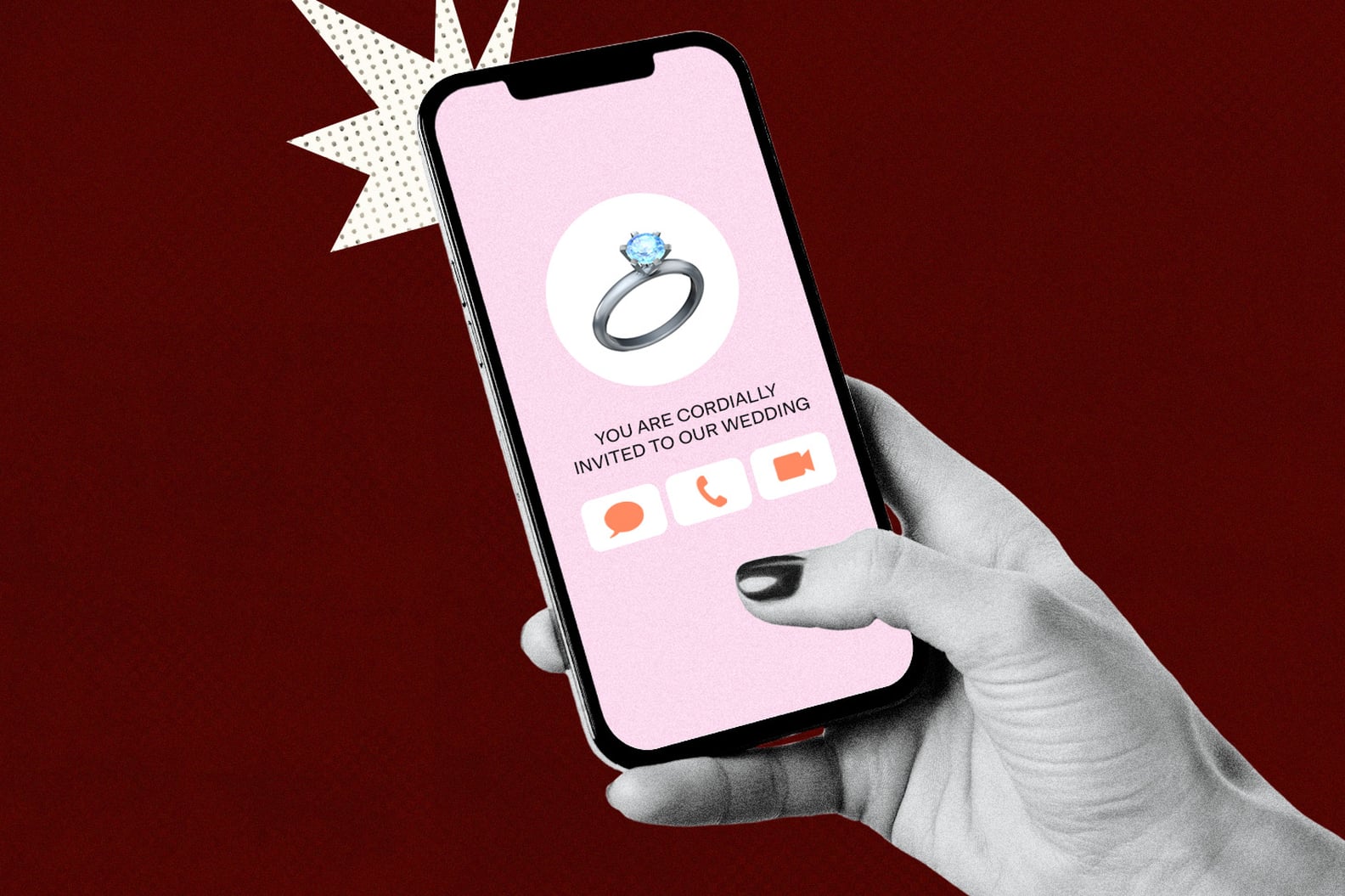 How to Text Wedding Invitations, According to a Planner | PS Love