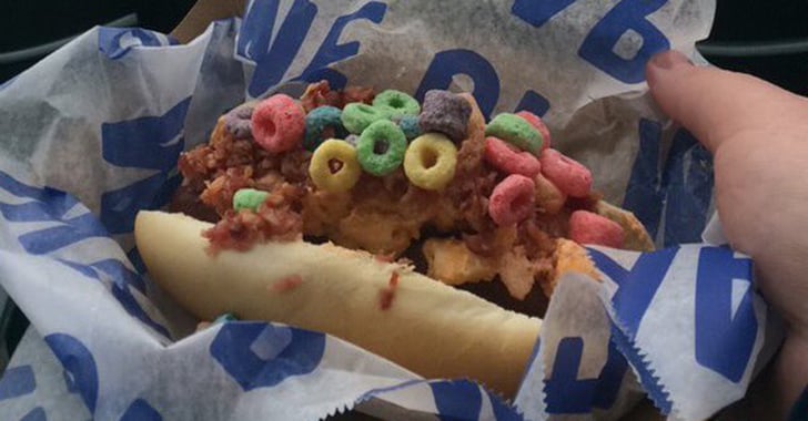 Hot Dog With Froot Loops and Bacon | POPSUGAR Food