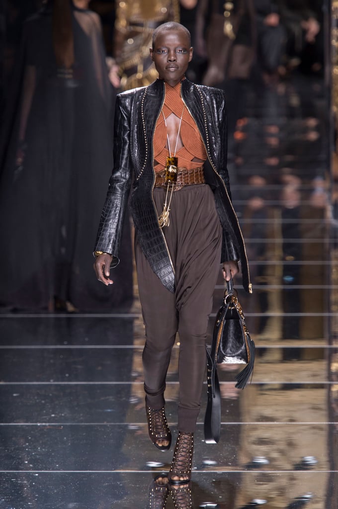 Balmain Fall 2017 Collection | POPSUGAR Fashion