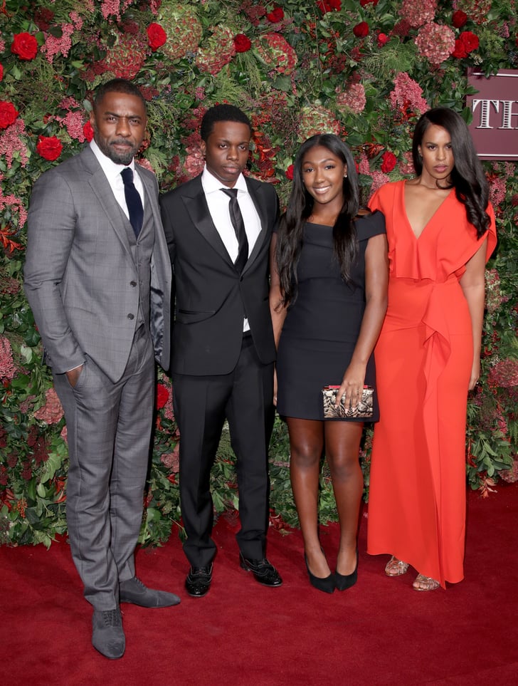 Idris Elba and Family at the Evening Standard Awards | POPSUGAR ...