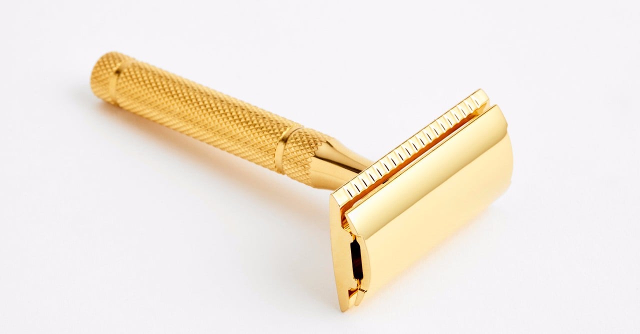 Oui Shave 24-Karat Gold Razor | PS Beauty