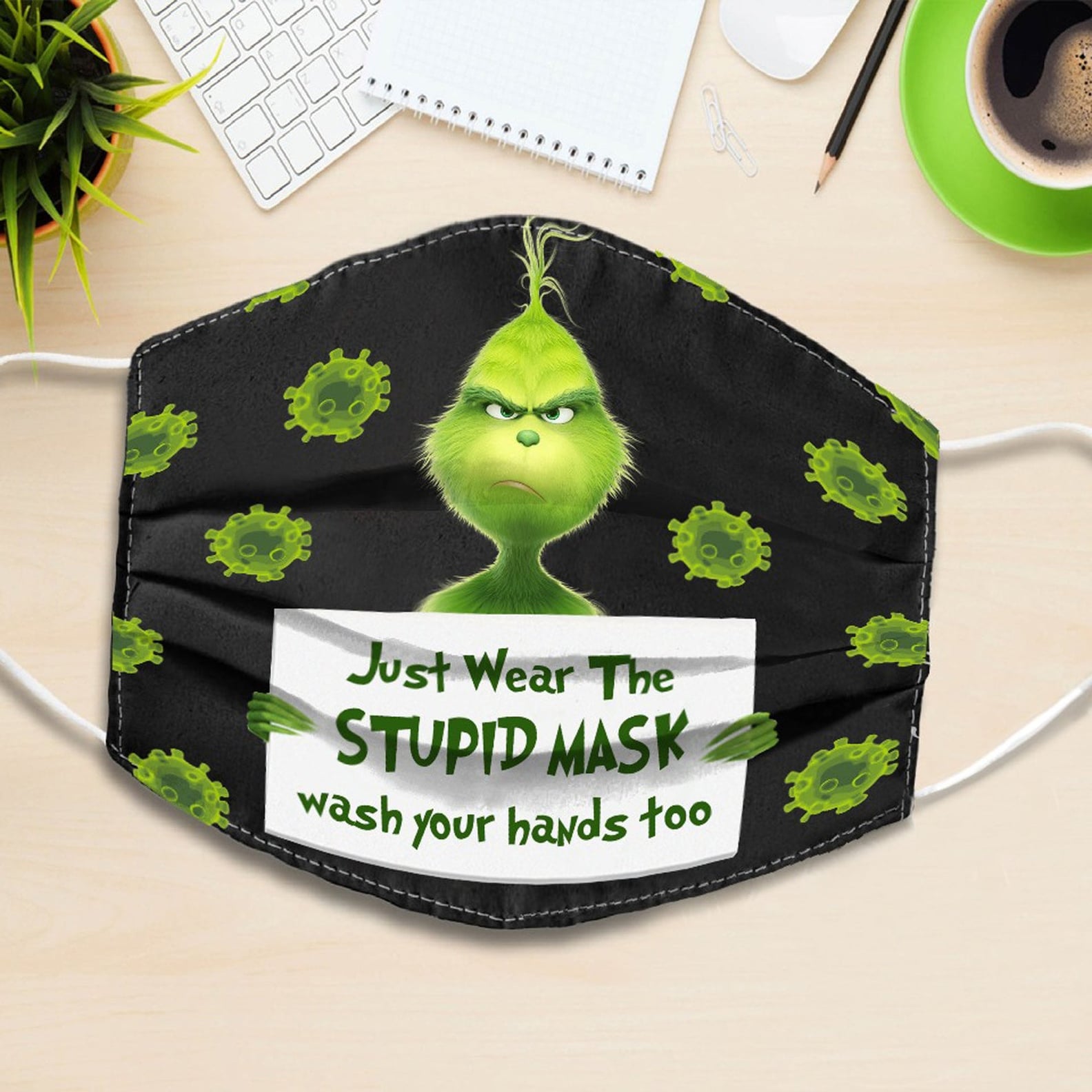 These Grinch-Themed Face Masks Will Make You LOL | PS Smart Living