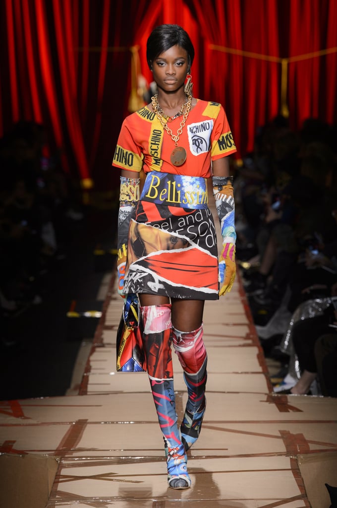 Moschino Fall 2017 Runway Show | POPSUGAR Fashion