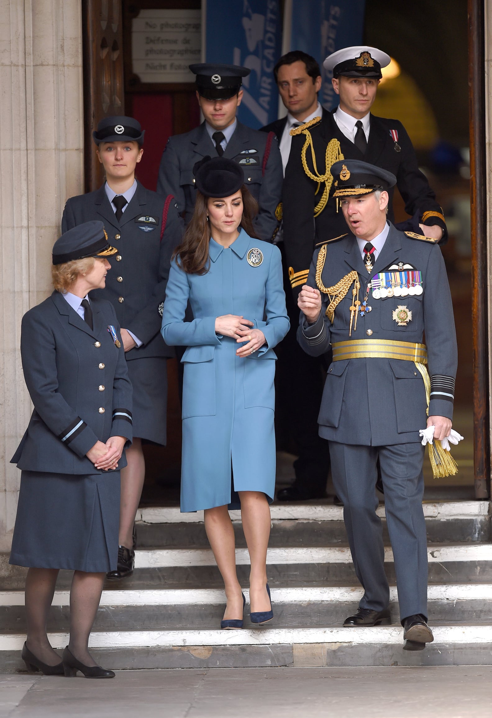 Kate Middleton on the Anniversary of RAF Air Cadets 2016 | PS Celebrity