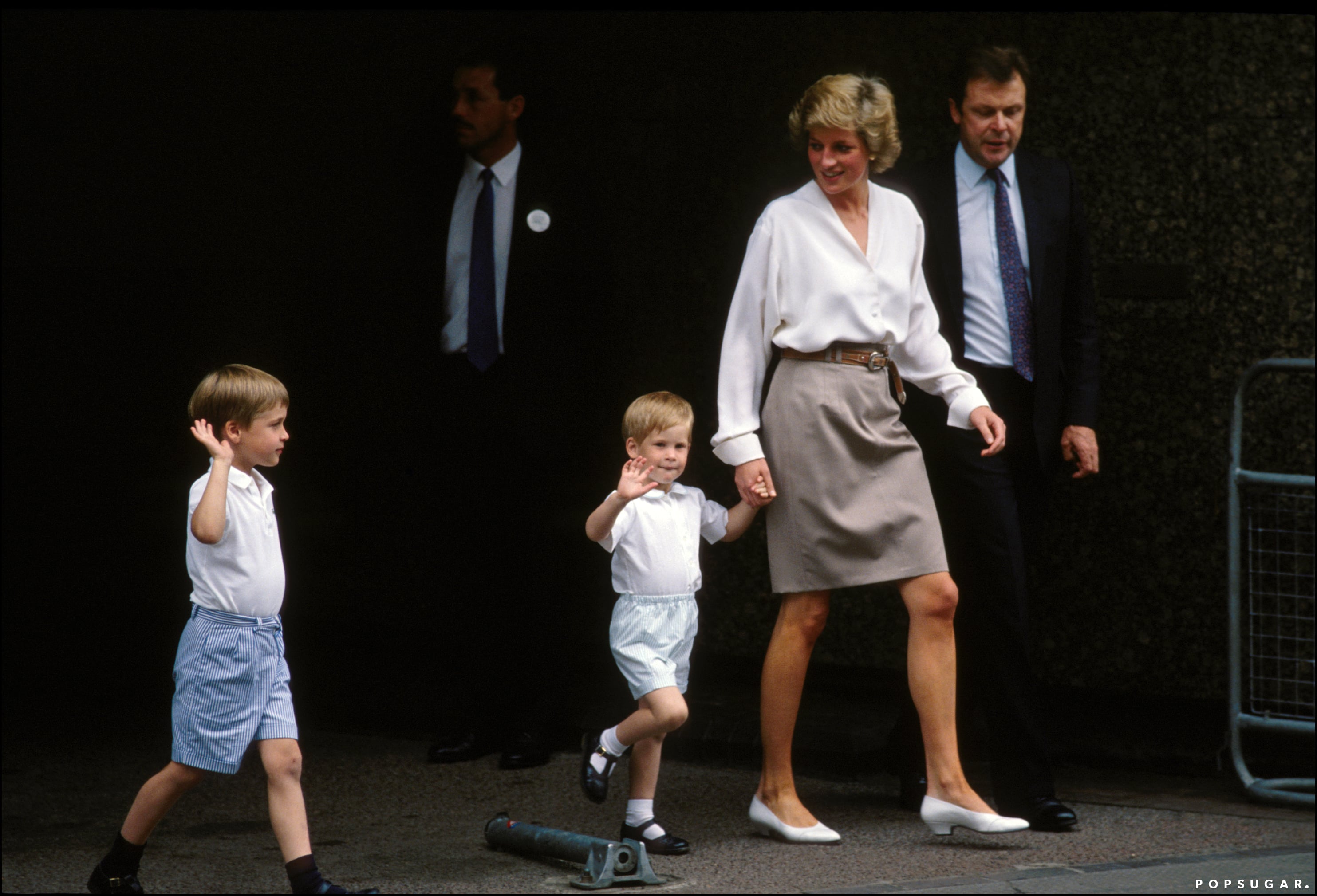 Princess Diana and Prince Harry Holding Hands Pictures | PS Celebrity