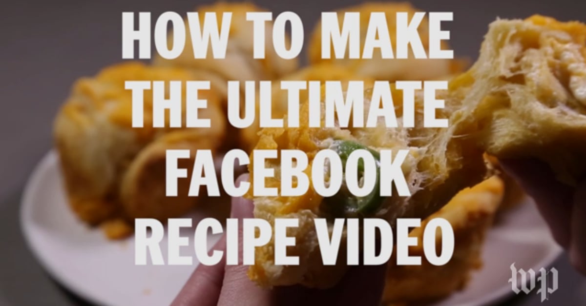 Facebook Video Recipe Formula | PS Food