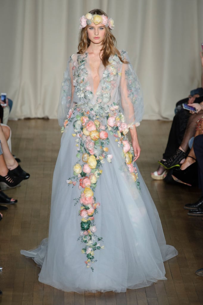 Marchesa Spring 2015 Show | London Fashion Week | POPSUGAR Fashion