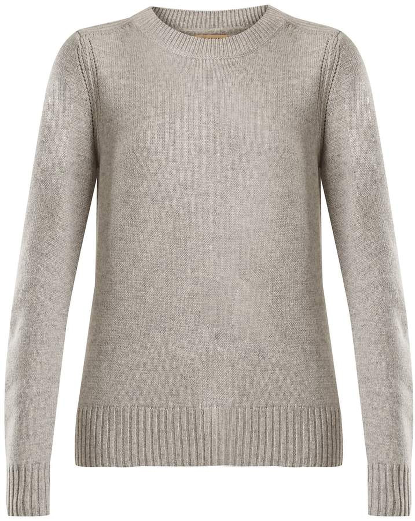 Miley Cyrus Gray Knit Sweater | PS Fashion