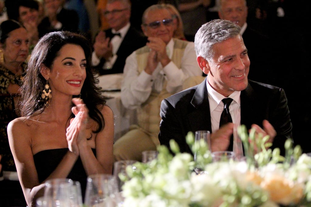 George Clooney and Amal Alamuddin Red Carpet Pictures | POPSUGAR Celebrity