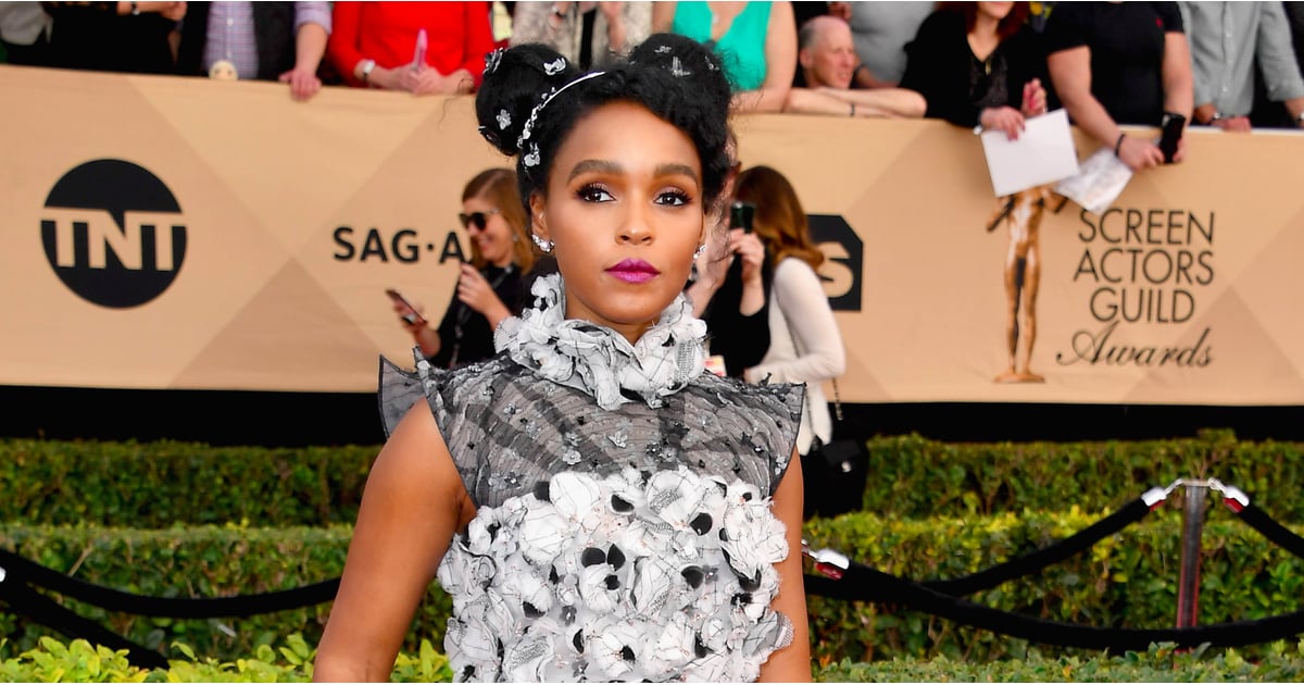 Janelle Monae Hair and Makeup at the 2017 SAG Awards | POPSUGAR Beauty