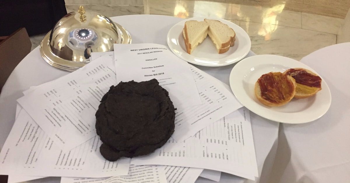 West Virginia Governor Cow Patty Prop | PS News
