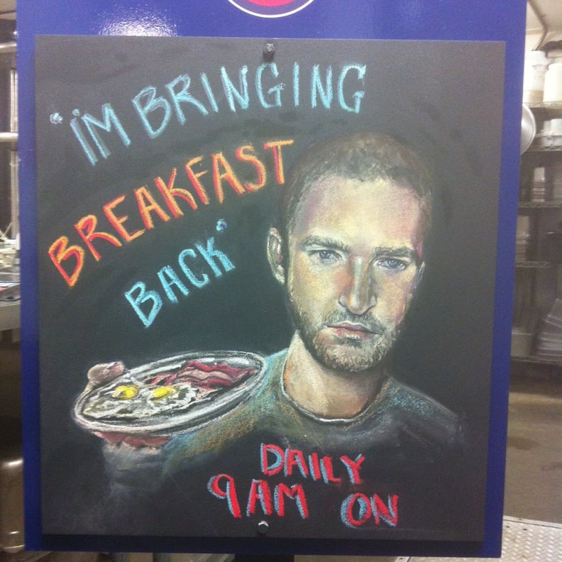 Justin Timberlake: "I'm Bringing Breakfast Back" | Photo | PS Celebrity