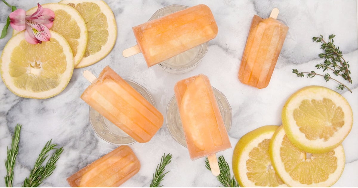 Boozy Popsicles With Prosecco | POPSUGAR Food