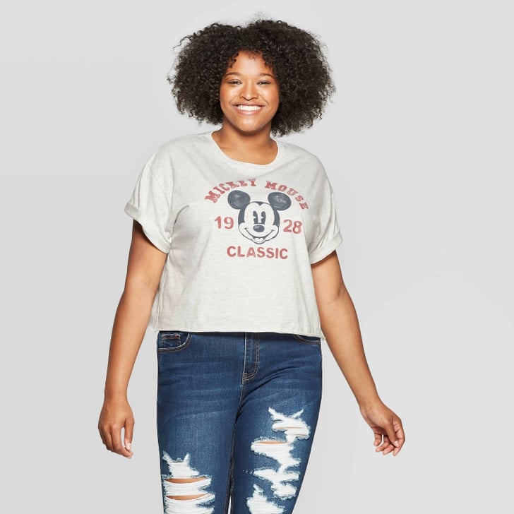 Mickey Mouse Classic Cropped Graphic T-Shirt | Target Disney Collection ...