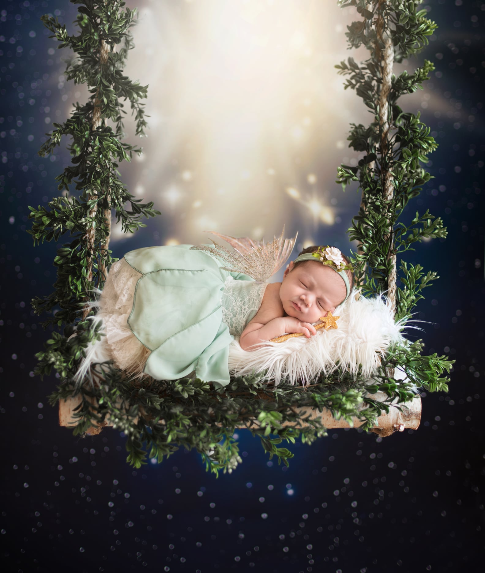 Peter Pan Newborn Photo Shoot | PS Family