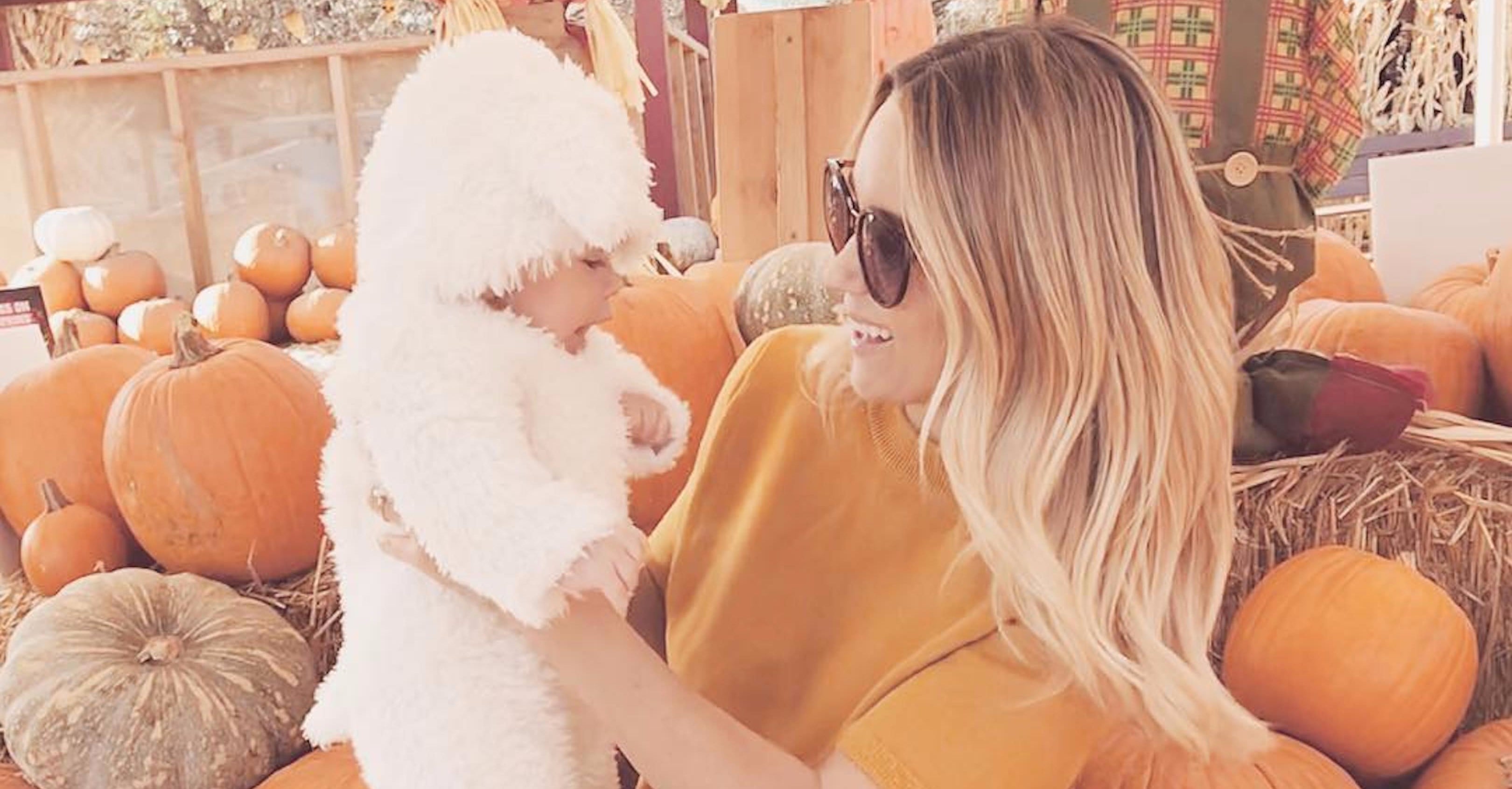 Lauren Conrad and Son Liam at Pumpkin Patch 2017 | PS Celebrity